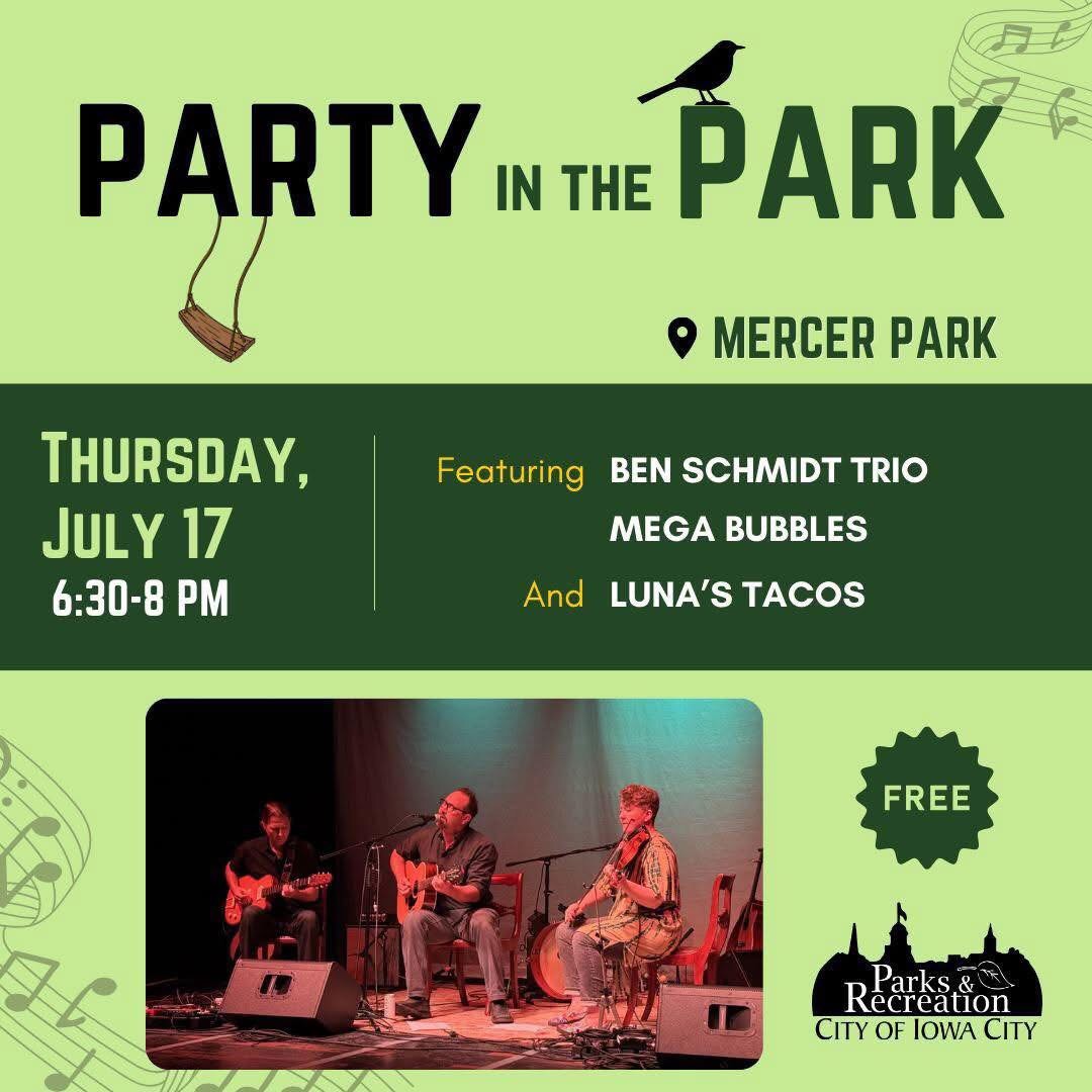 Ben Schmidt Trio at Mercer Park – Tara McGovern