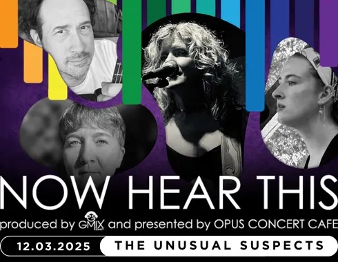 The Unusual Suspects at Opus Concert Café – Tara McGovern